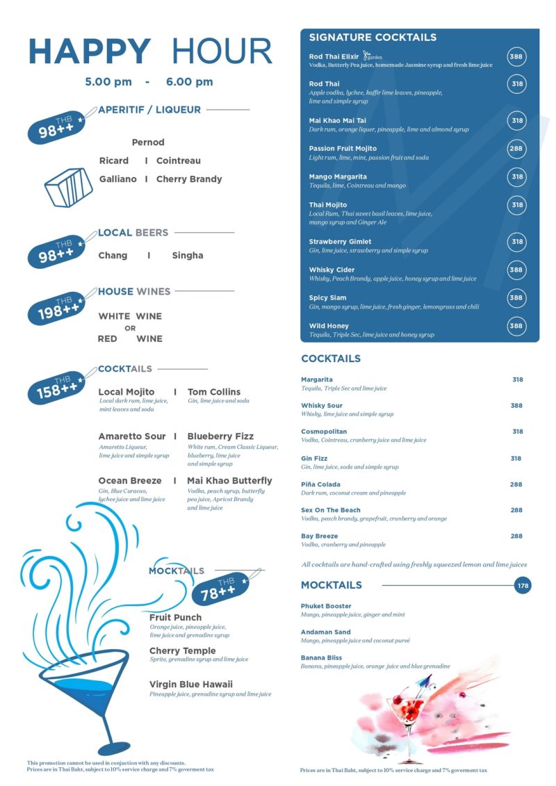 Beach Bar in Phuket | M Beach Club Phuket | Sip & Savour